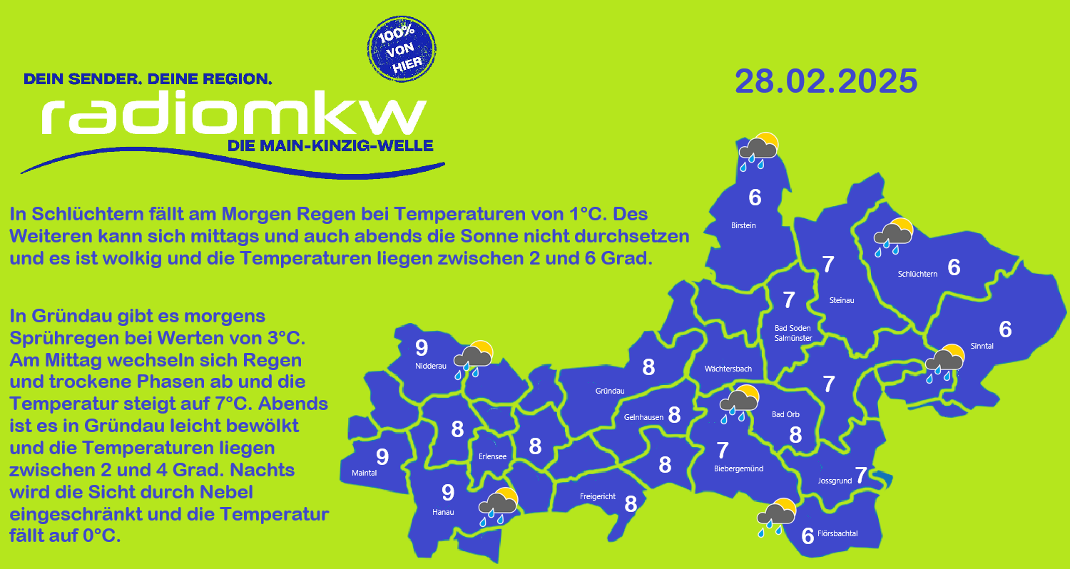 Gründau/ Main-Kinzig-Kreis, 28. Februar 2025 – Der Main-Kinzig-Kreis ...